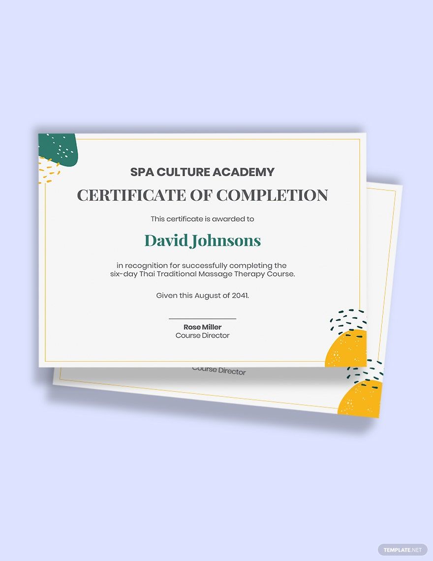 Makeup Course Certificate Template - Word | Template.net