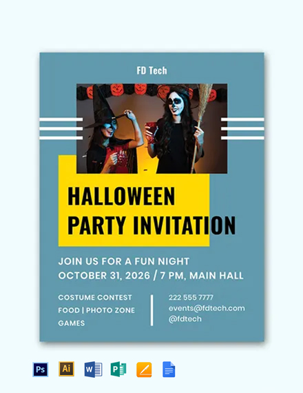 Halloween Office Party Flyer Template Google Docs Illustrator Word halloween-office-party-flyer-template-google-docs-illustrator-word