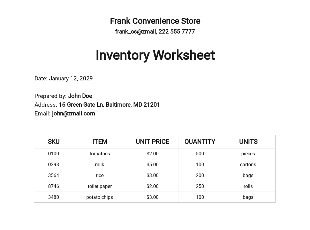 FREE Data Inventory Template - PDF | Word (DOC) | Excel | Apple (MAC ...