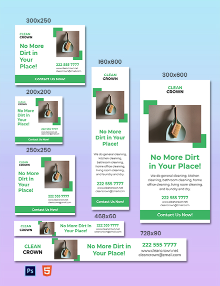 Free Sample IT Banner Template - HTML5 | Template.net