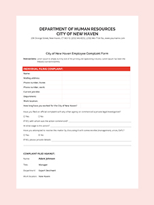 Employee Information Form Template in Microsoft Word | Template.net
