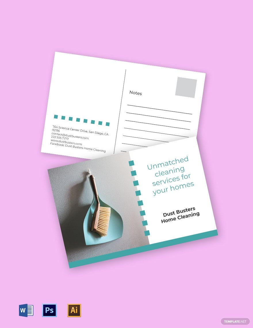FREE House Cleaning Service Word Template Download Template