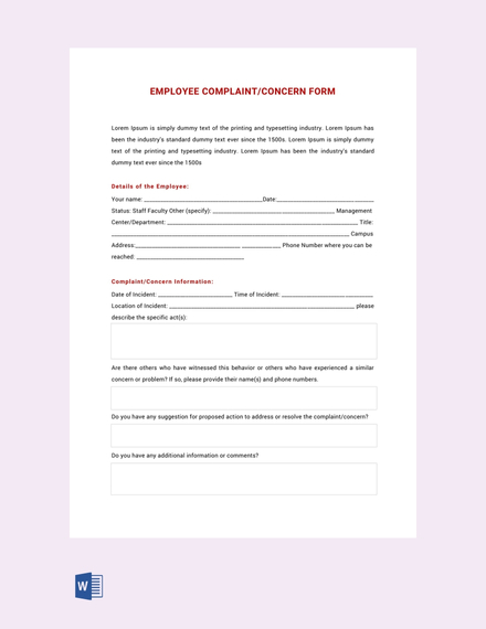 FREE Monthly Employee Review Template: Download 67+ Forms in Word ...
