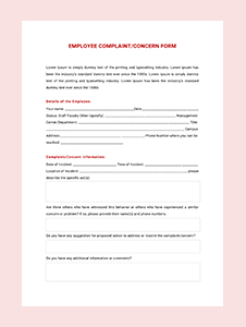 Employee Information Form Template in Microsoft Word | Template.net