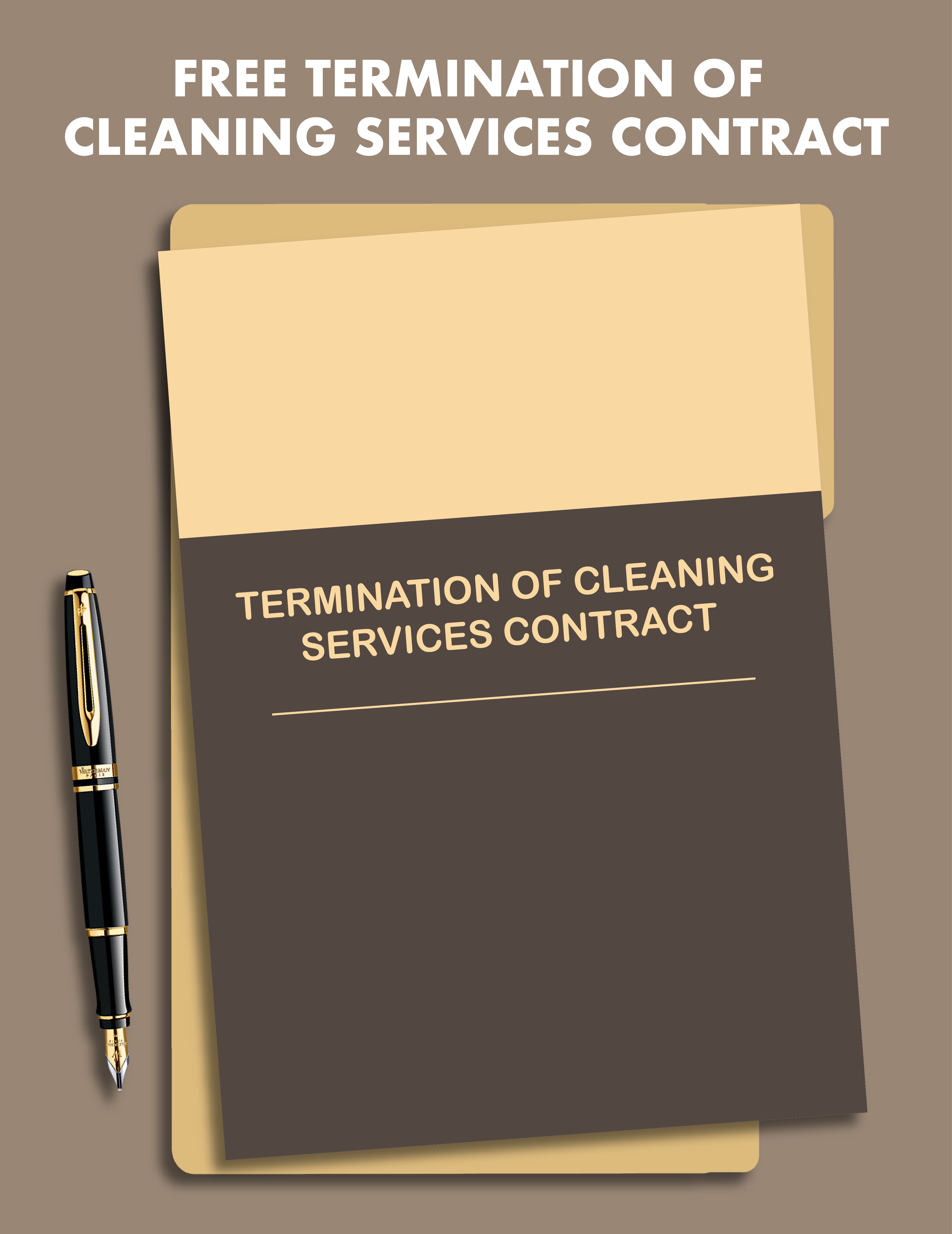 Free Termination Of Cleaning Services Contract Template Google Docs