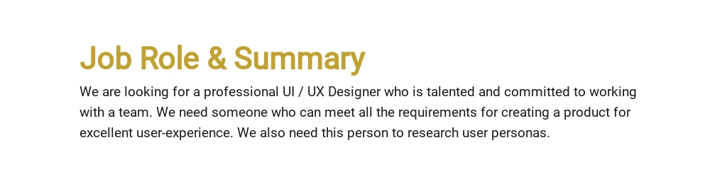 Professional UI UX Designer Job Description Template Free PDF professional-ui-ux-designer-job-description-template-free-pdf
