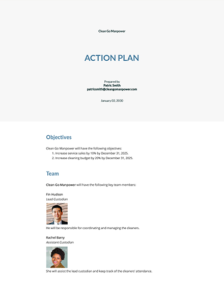 Cleaning Service Plan Template - Google Docs, Word, Apple Pages, PDF ...