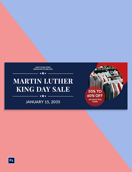 Free Martin Luther King Instagram Post Template Psd