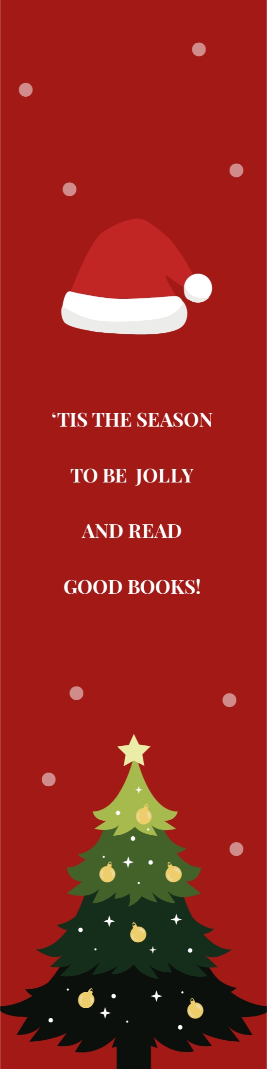 Free Sample Christmas Bookmark Template - Illustrator, PSD | Template.net