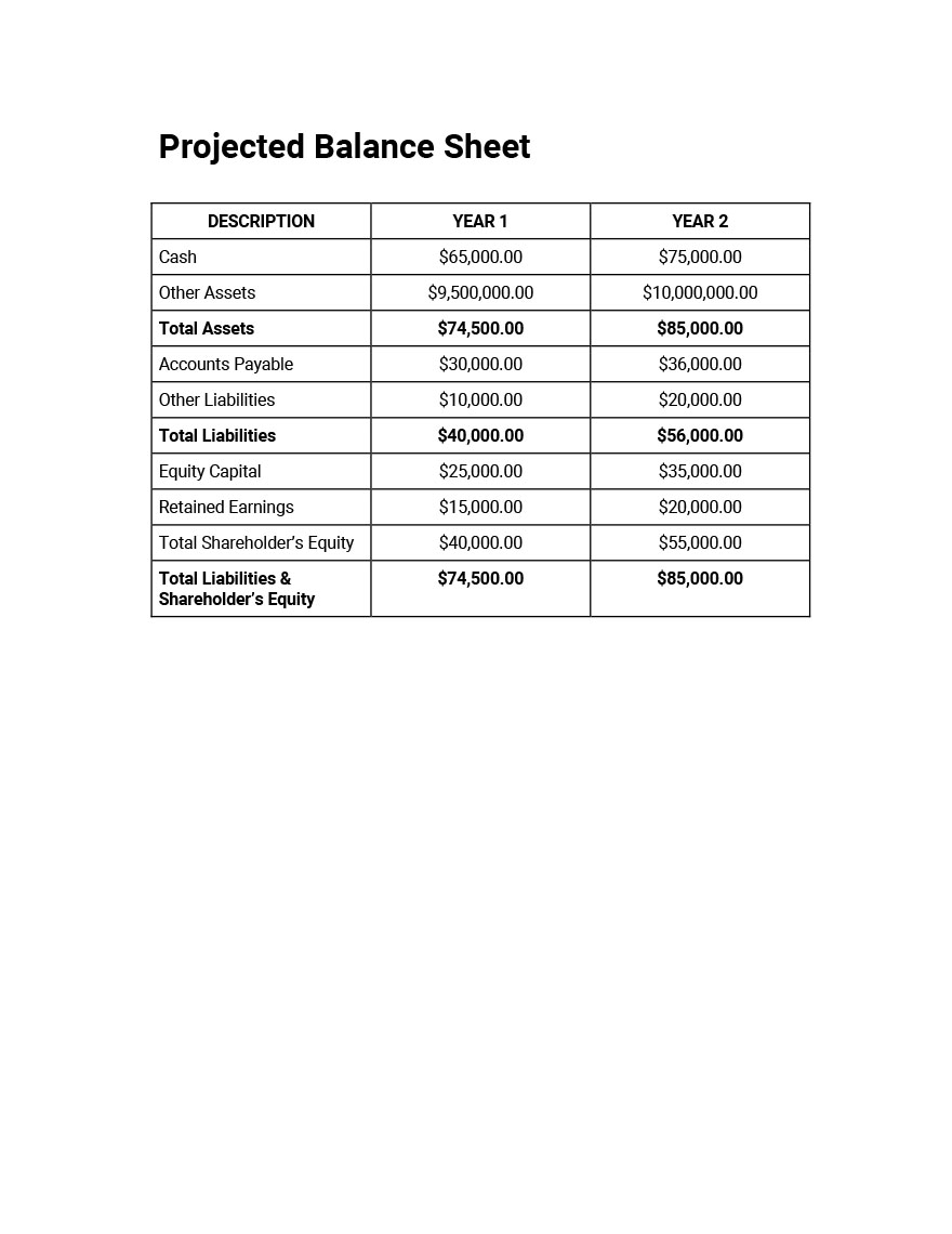 4 year business Plan Template - Google Docs, Word, Apple Pages ...