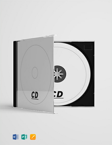 Jewel Case Template For Mac SINGLE CD DVD Jewel Case BLACK INSERT 