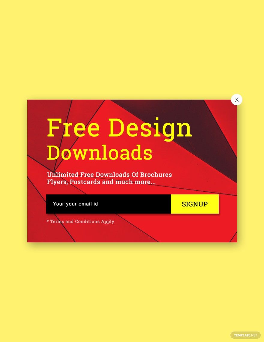 Website Contact us Pop-up Template - HTML5, PSD | Template.net
