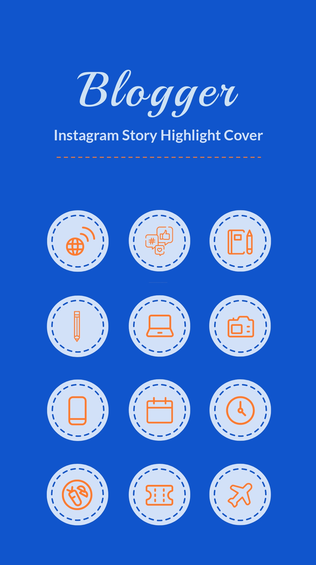18 FREE Instagram Story Highlight Cover Templates Ideas 2021 