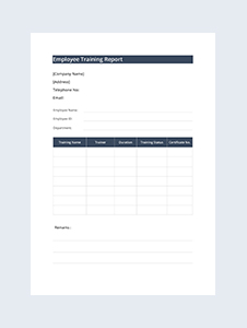 Employee Handover Report Template in Microsoft Word, Apple Pages, PDF | Template.net