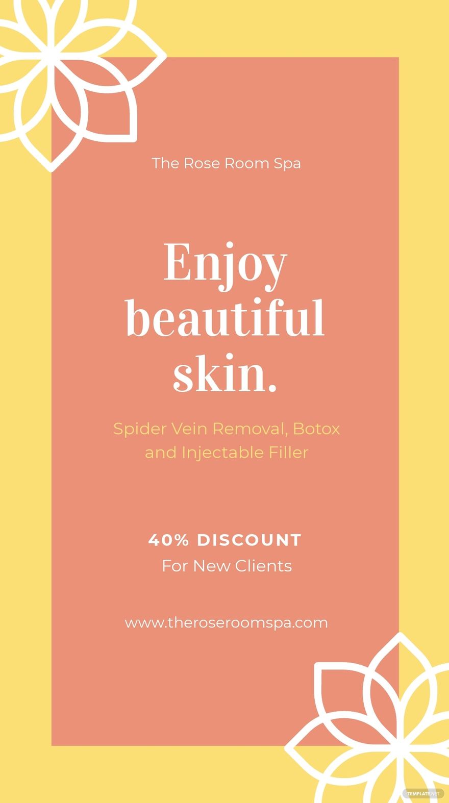 Free Beauty Spa Whatsapp Post Template | Template.net