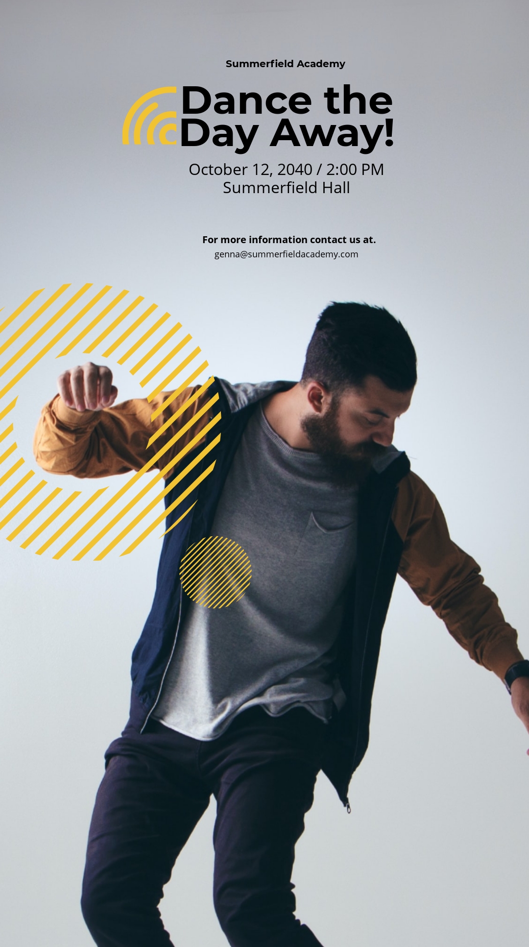 Free School Event Snapchat Geofilter Template