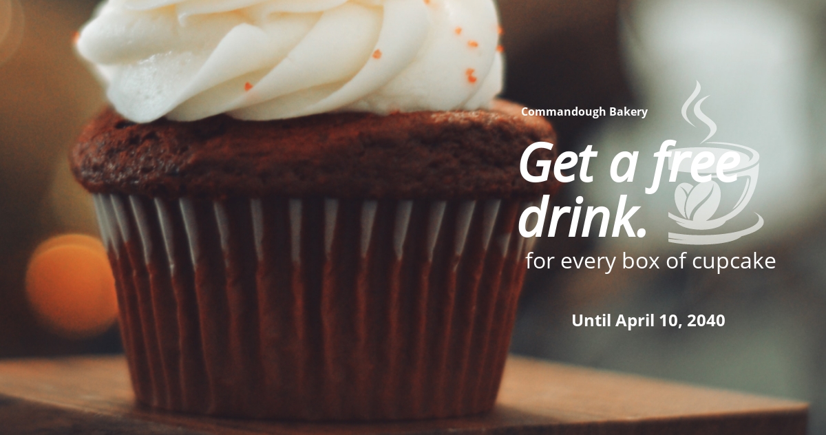 Bakery Facebook Cover Page Template [Free JPG] - PSD | Template.net