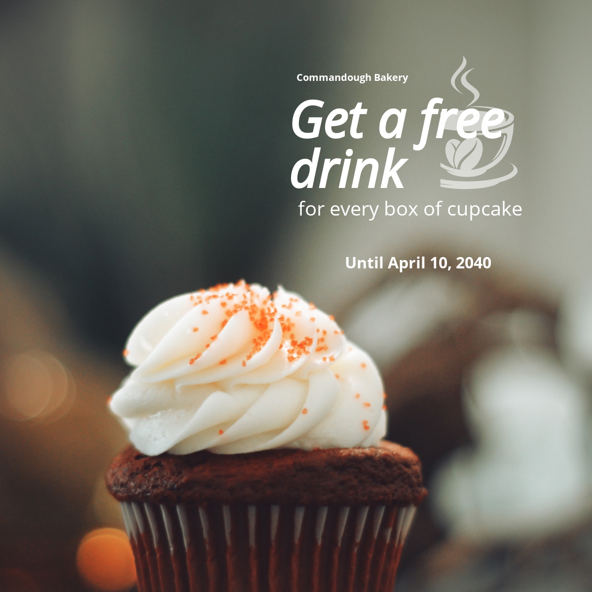 Bakery Twitter Post Template [Free JPG] - PSD | Template.net