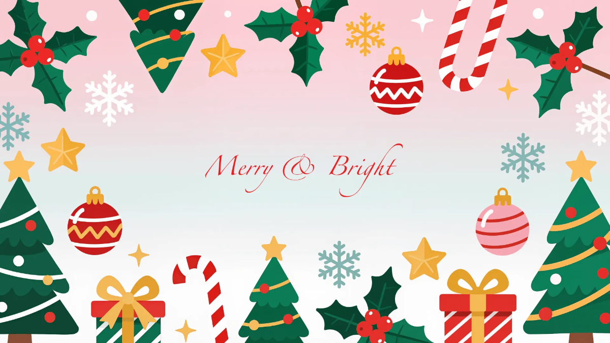 Free Christmas Aesthetic Background Templates Images, Editable and ...