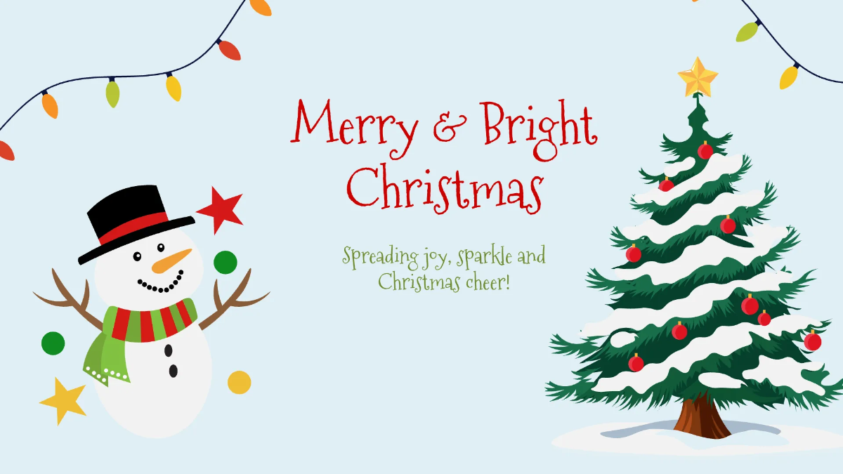 Free Christmas Presentation Templates to Edit Online