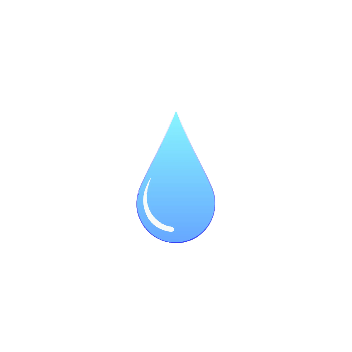 Free Water Drop Shape Template to Edit Online
