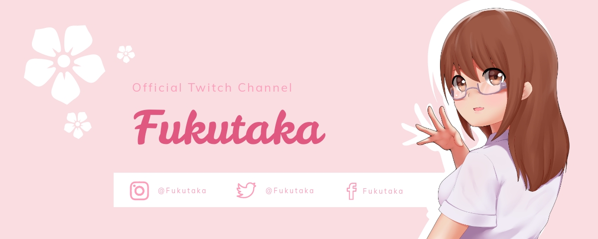 Retro Twitch Banner Template Free JPG Template