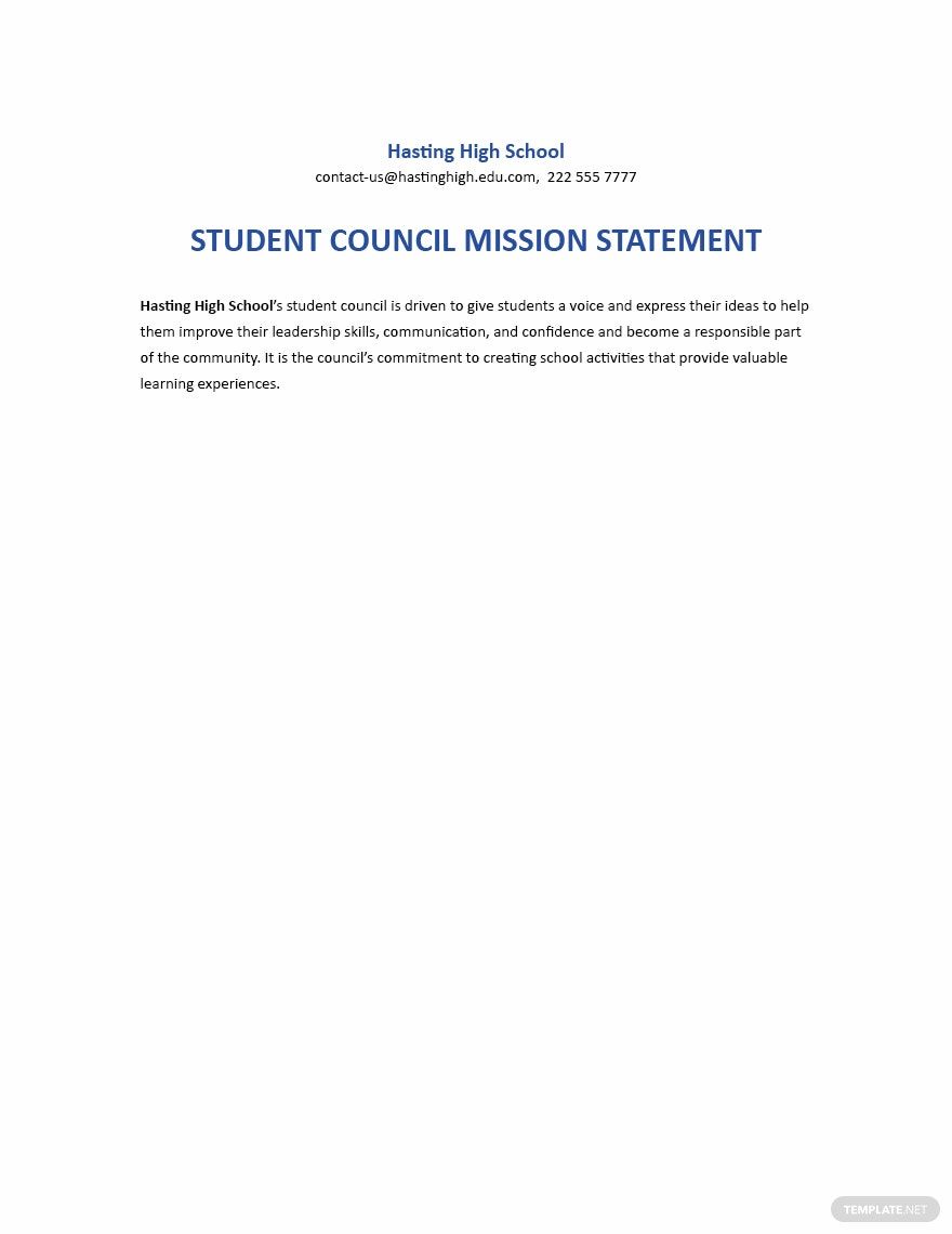 Mission Templates Design Free Download Template Mission Templates Design Free Download Template