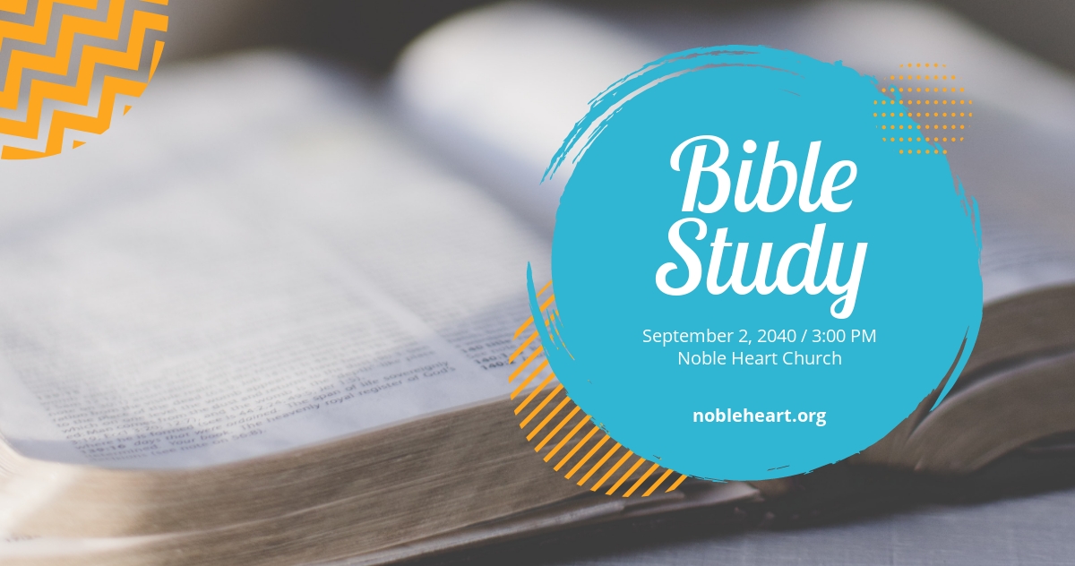 Free Church Event Facebook Post Template