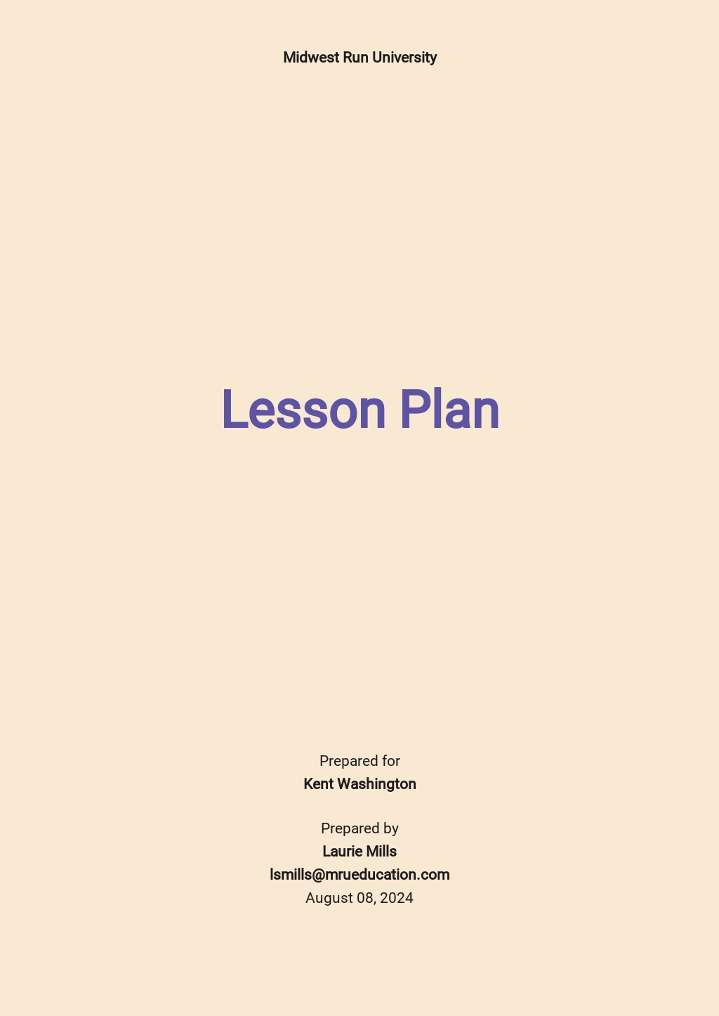 Download 35+ Lesson Plan Templates - Google Docs | Template.net