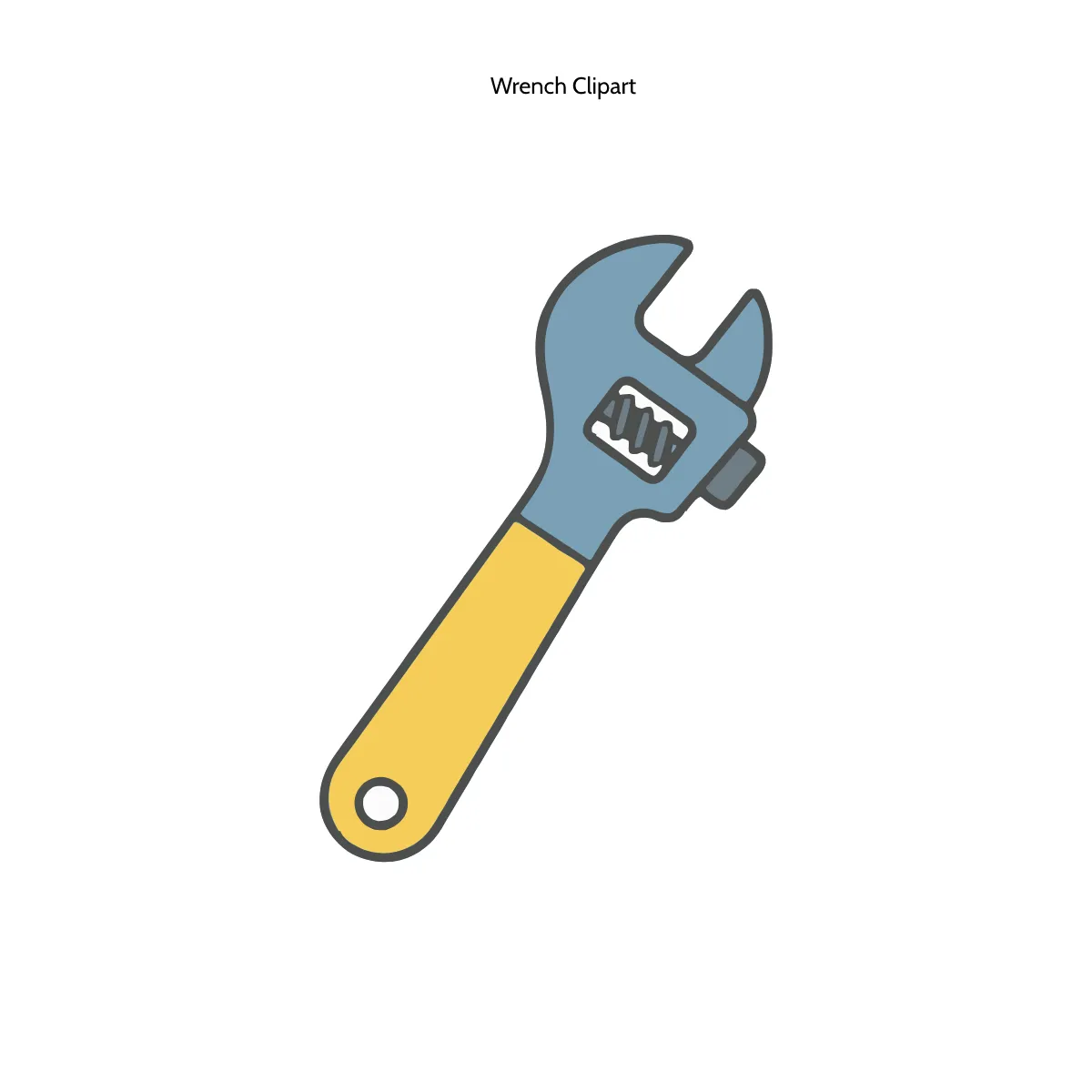 Free Wrench Clipart Template to Edit Online