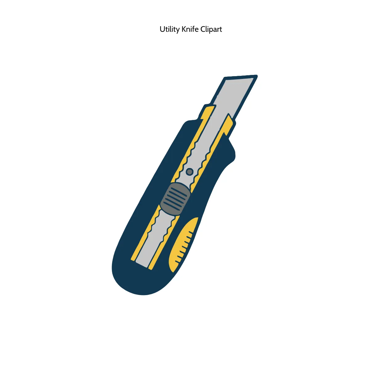 Free Utility Knife Clipart Template to Edit Online
