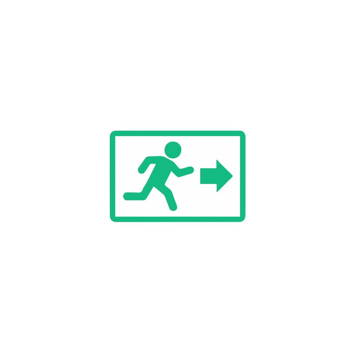 Free Exit Sign Symbol Template to Edit Online