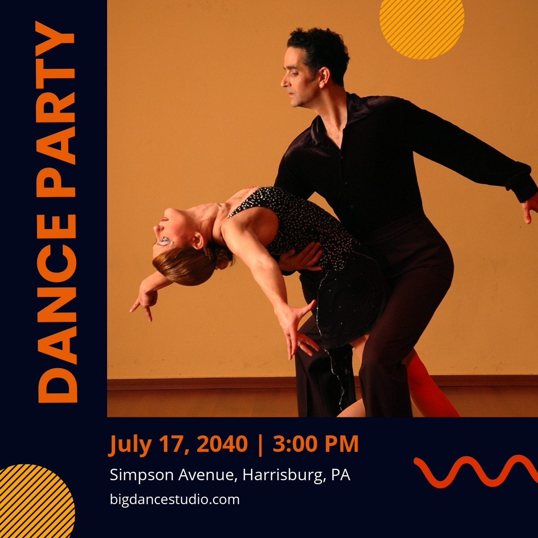 Free Dance Party Instagram Post Template