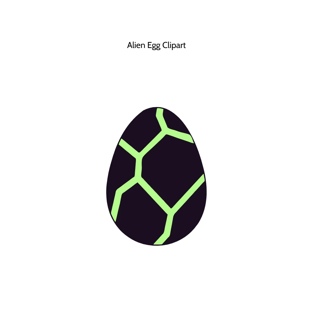 Free Alien Egg Clipart Template to Edit Online