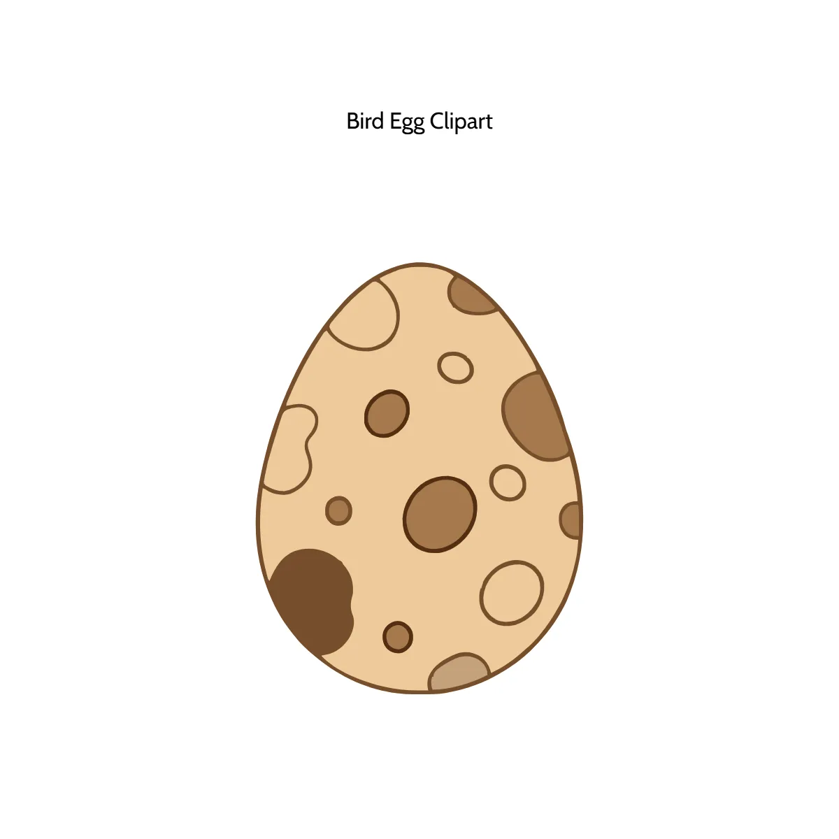 Free Bird Egg Clipart Template to Edit Online