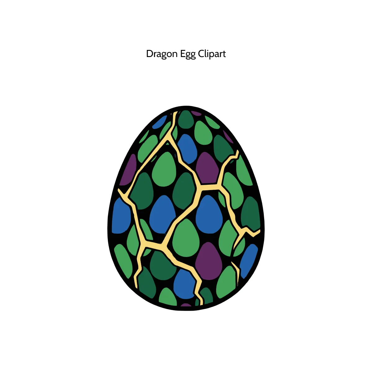 Free Dragon Egg Clipart Template to Edit Online