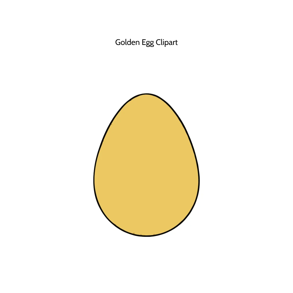 Free Golden Egg Clipart Template to Edit Online