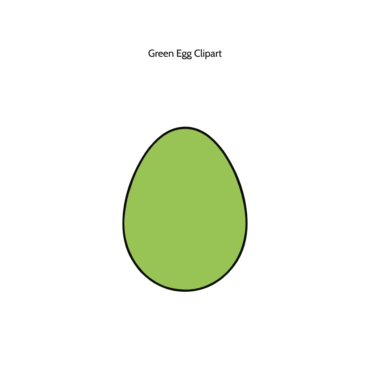 Free Green Egg Clipart Template to Edit Online