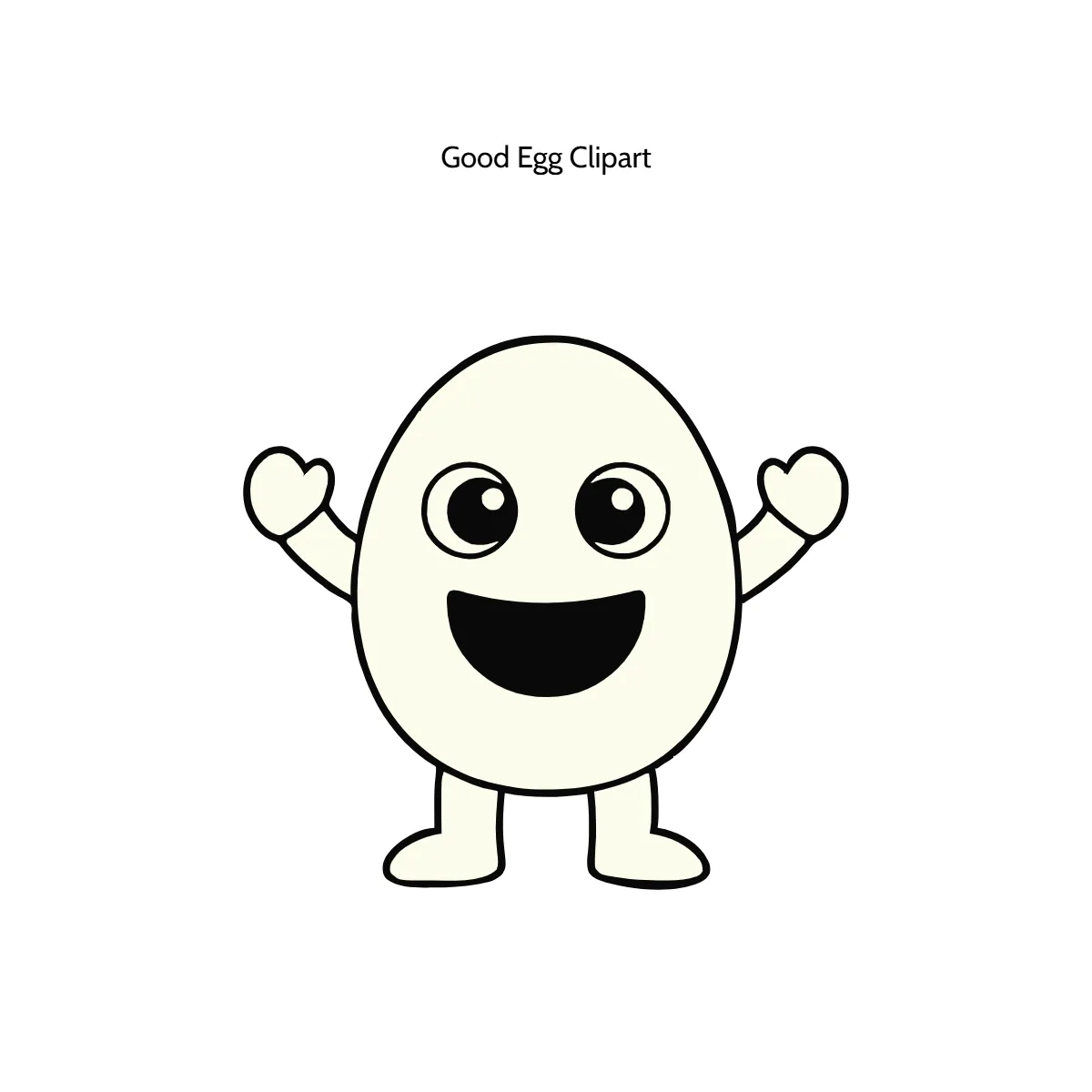 Free Good Egg Clipart Template to Edit Online