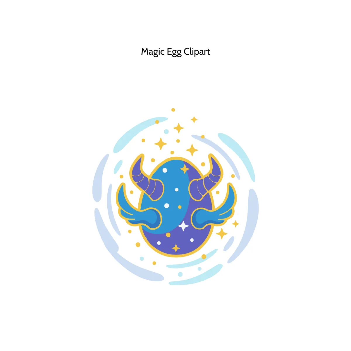 Free Magic Egg Clipart Template to Edit Online