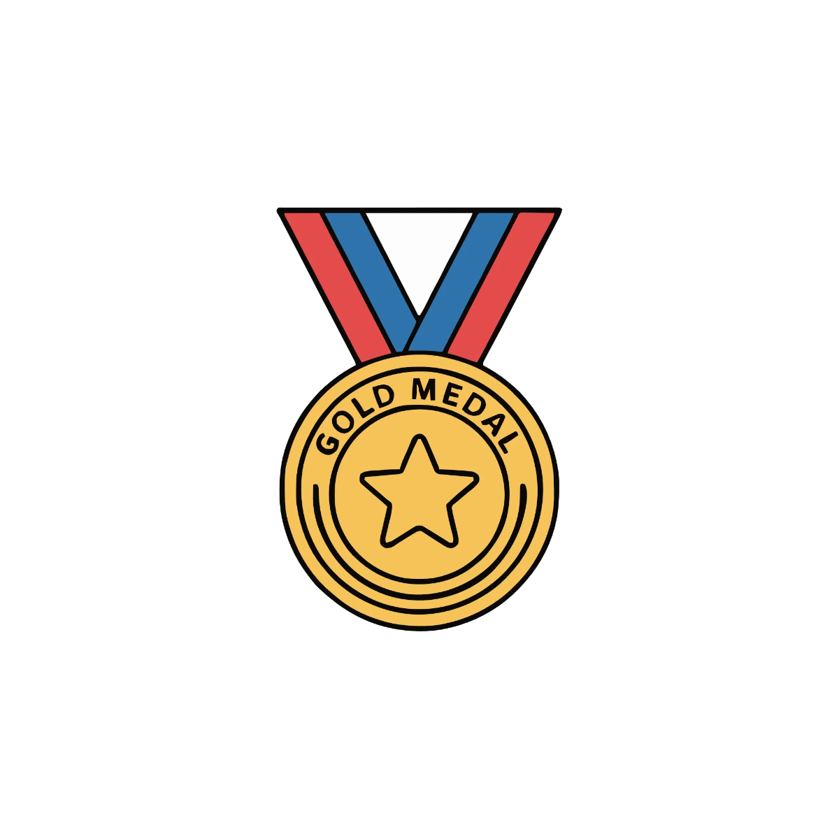 Free Medal Vector Template to Edit Online