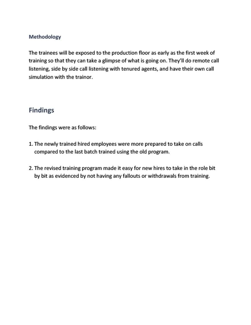 Free Free Sample Employee Training Report Template - Google Docs, Word ...