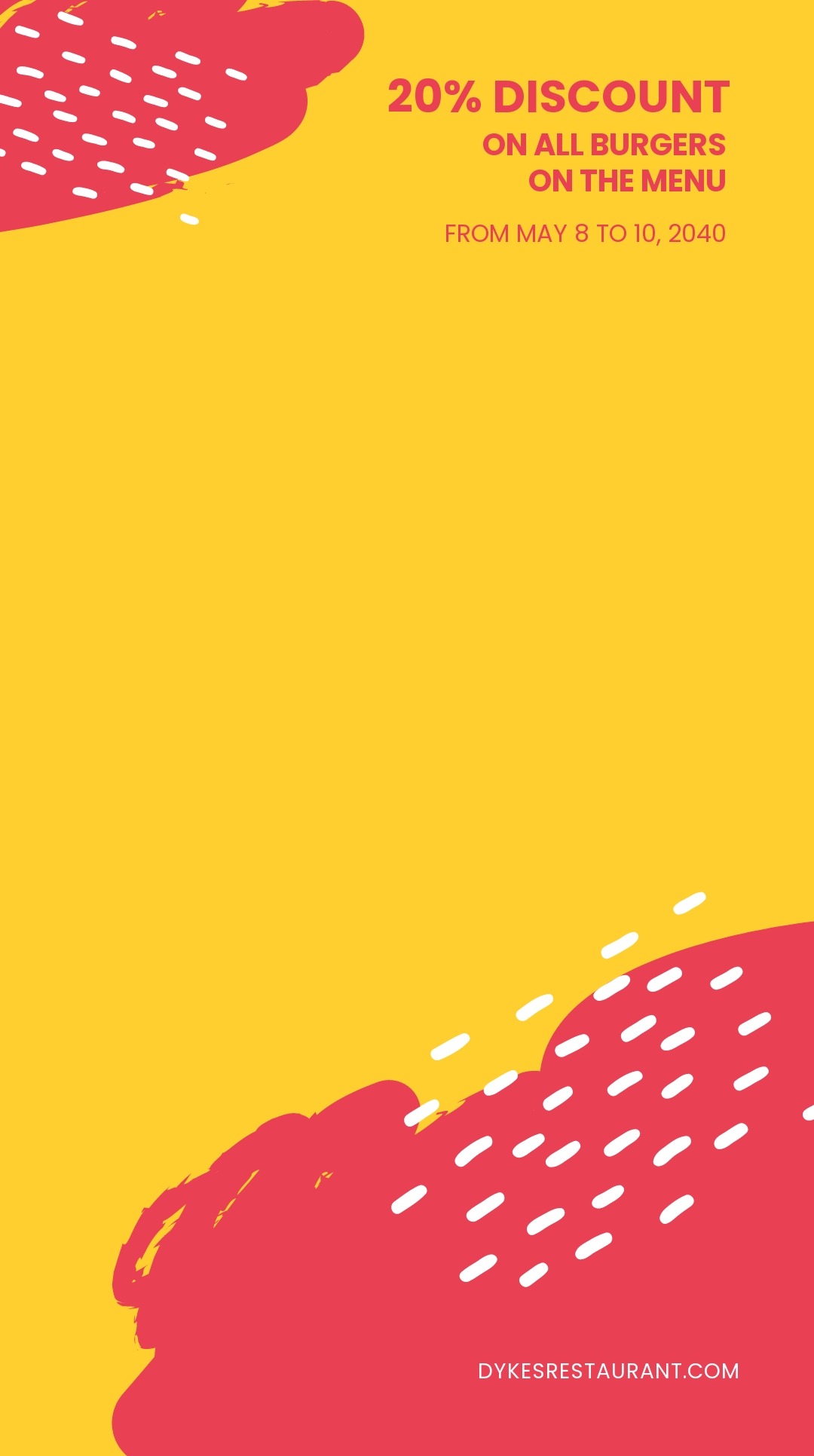 Free Restaurant Food Snapchat Geofilter Template