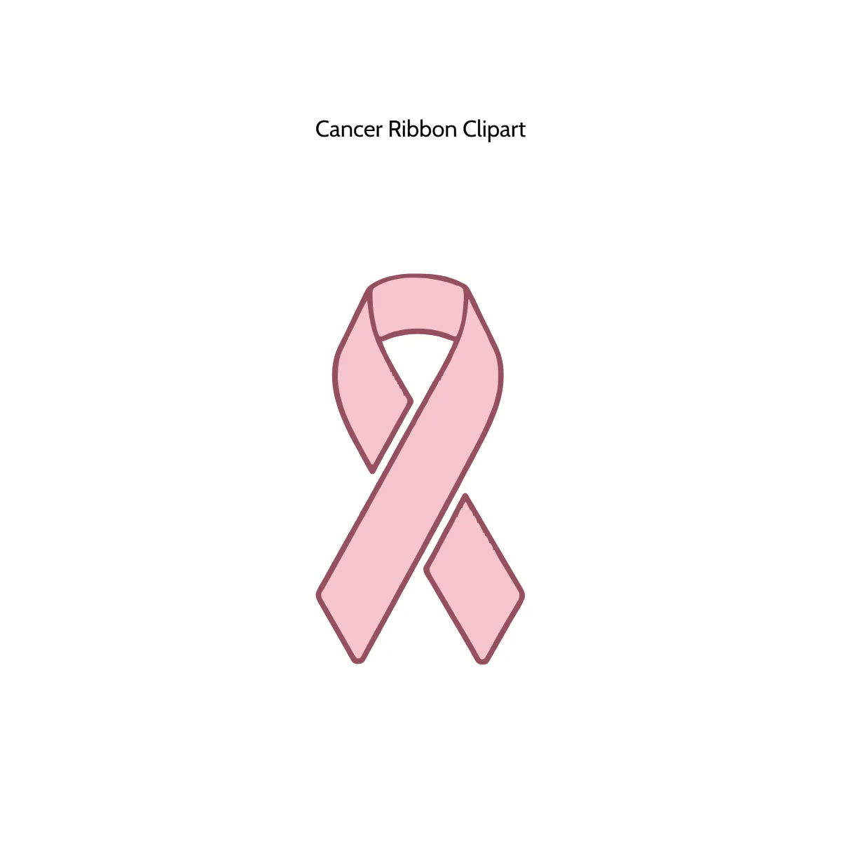 Free Cancer Ribbon Clipart Template to Edit Online