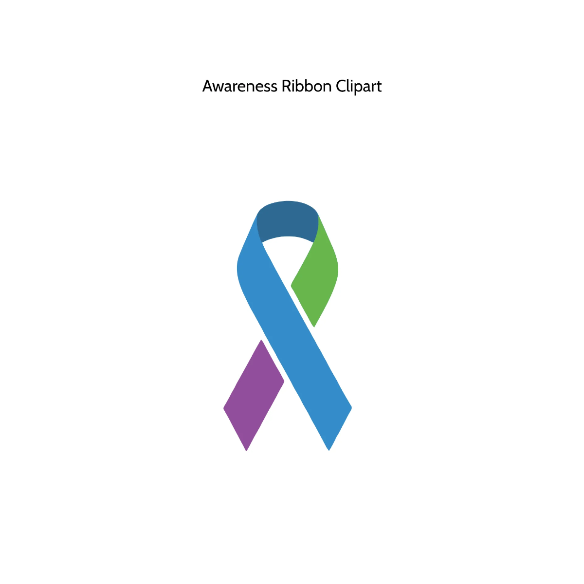 Free Awareness Ribbon Clipart Template to Edit Online
