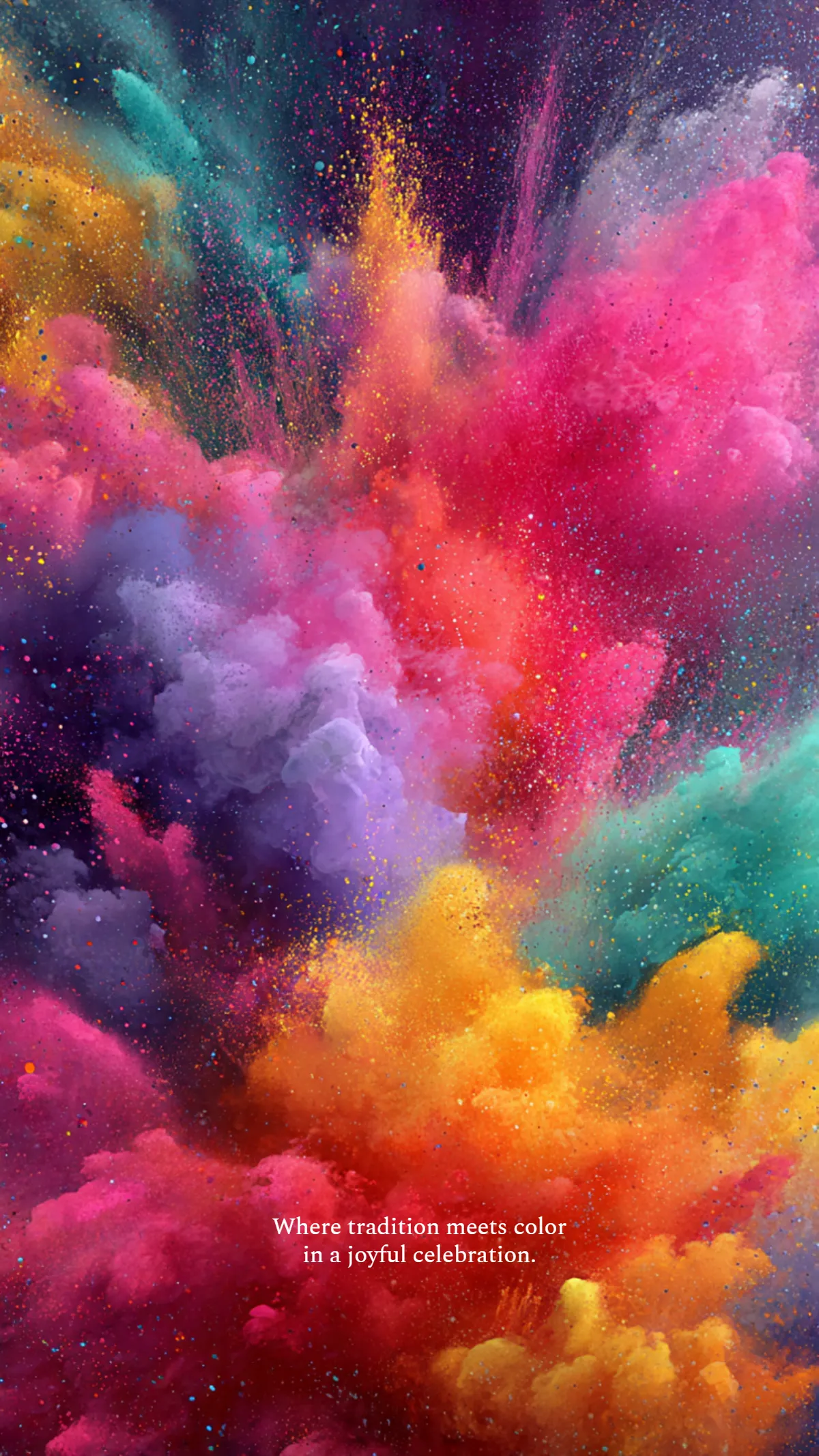 Free Festivity Holi Wallpaper Template to Edit Online