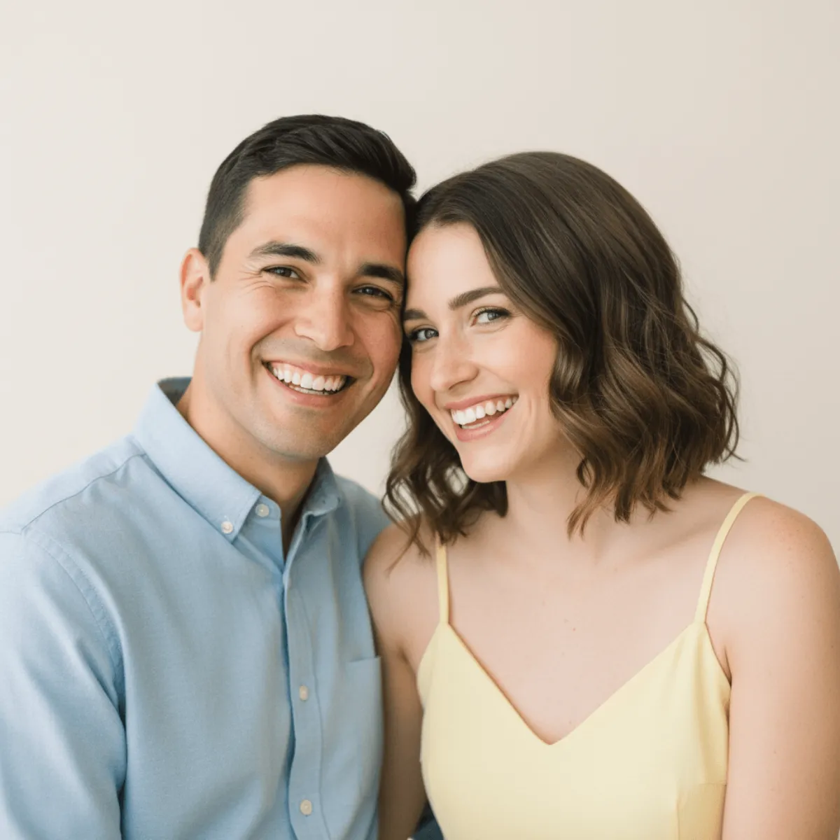 Free Couple Portrait Template to Edit Online