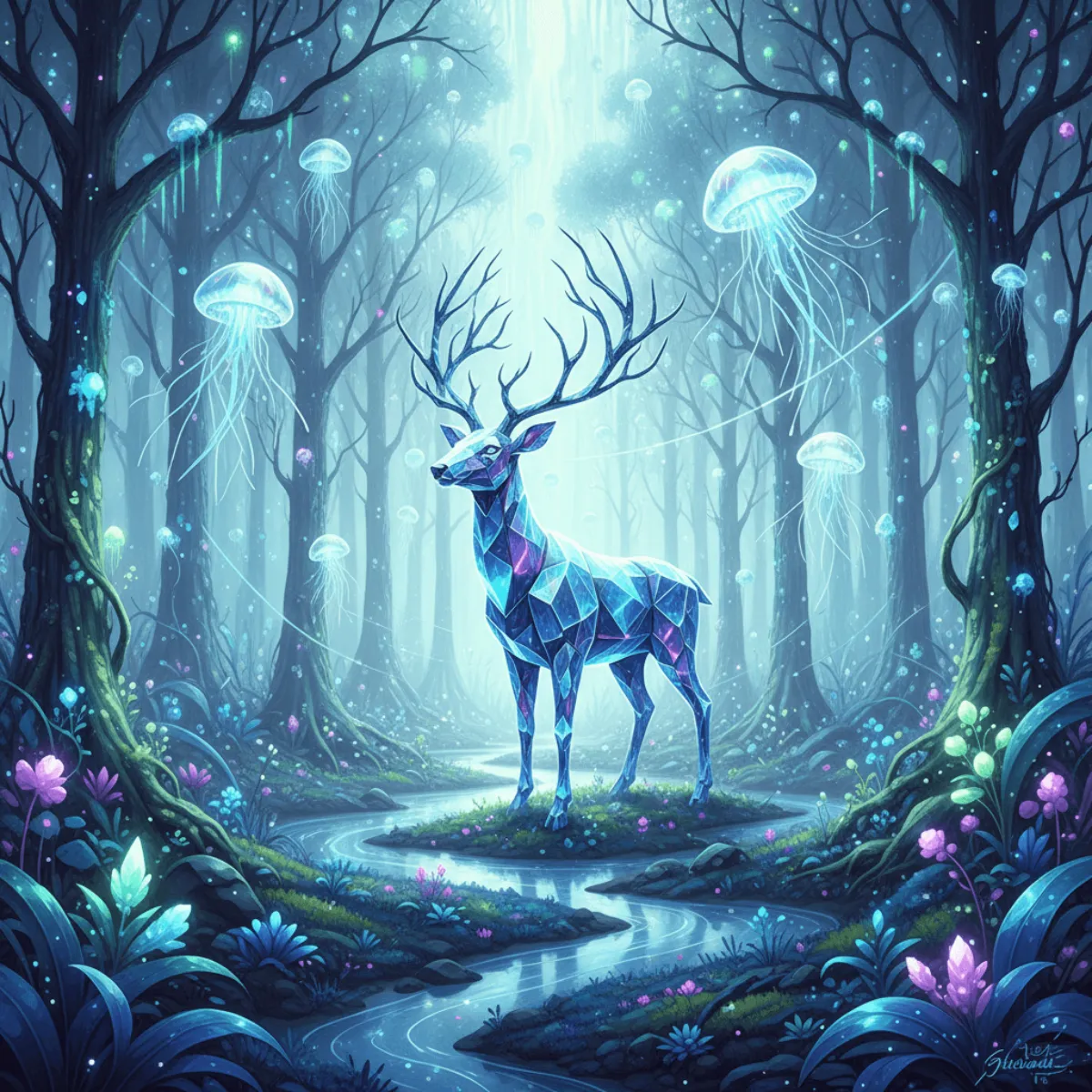 Free Digital Art Template to Edit Online