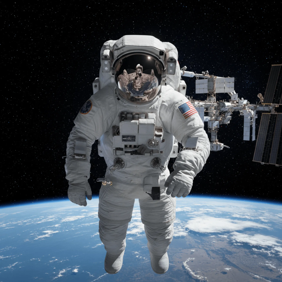 Free Astronaut In Space Template to Edit Online