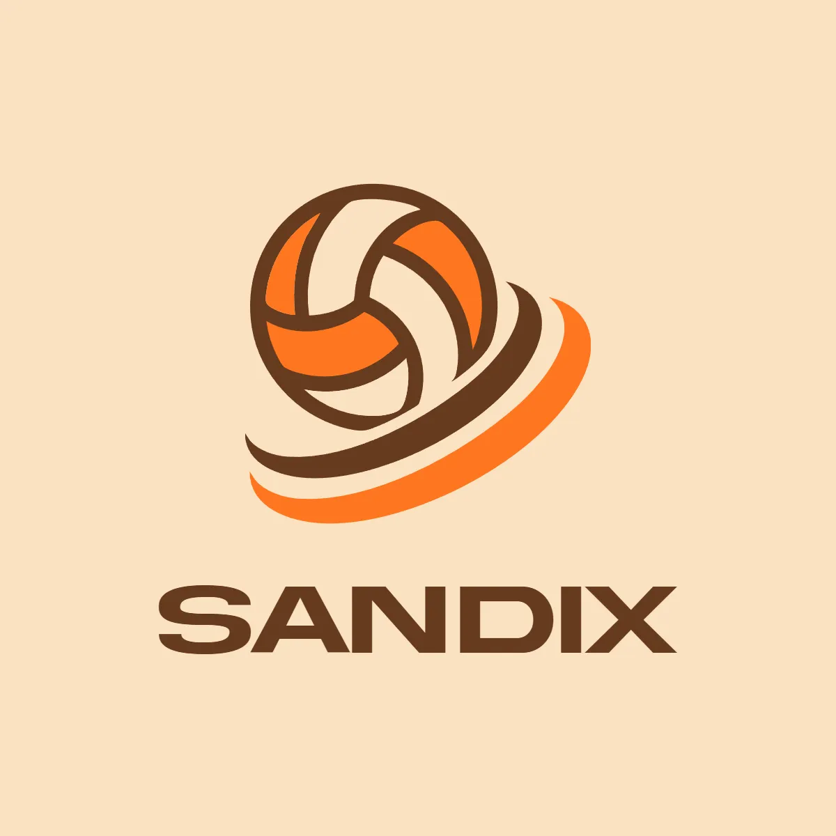 Free Beach Volleyball Logo Template to Edit Online